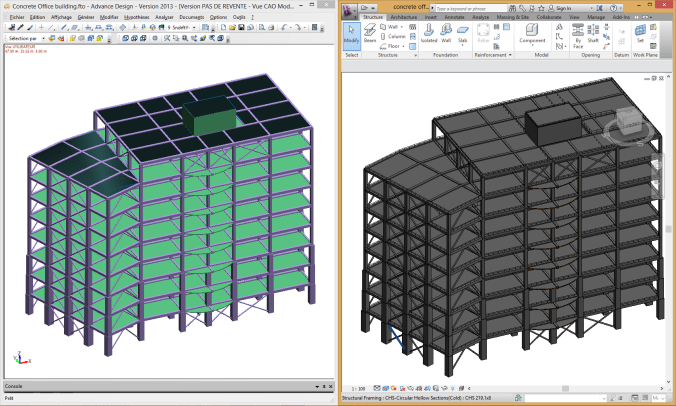 11.AD-Revit Concrete Office Building AD-Revit | Civil Engineering ...