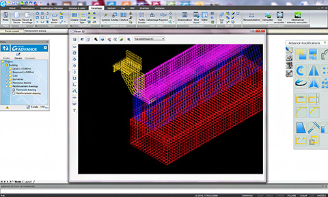 Reinforcement and formwork for complex shapes in Advance Concrete ...