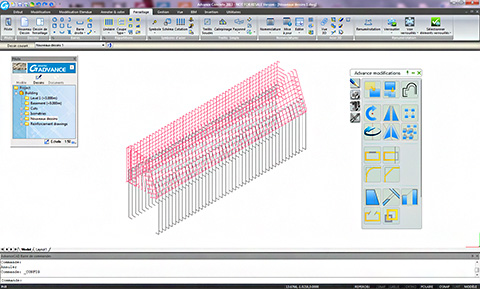 Reinforcement and formwork for complex shapes in Advance Concrete ...