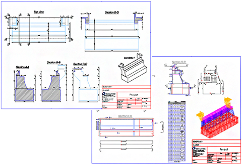 Reinforcement and formwork for complex shapes in Advance Concrete ...