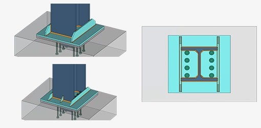 7 types of connections that can be easily design with Steel Connection ...