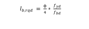 How is the anchorage length calculated? | Civil Engineering Software ...