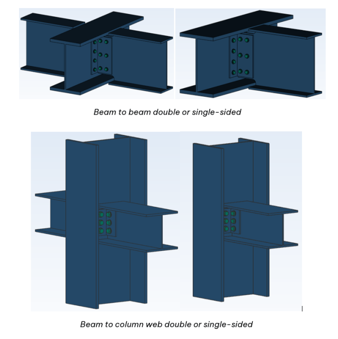 Calculated steel connections available in Advance Design Steel ...