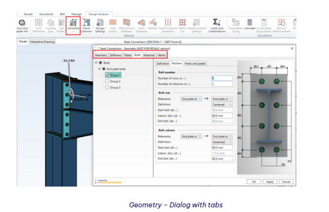 Advance Design Steel Connection – part II Advance Design | Civil ...